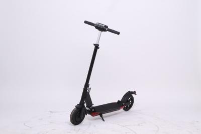 China Foldable Electric Scooter 350W 36V 8in Aluminum Alloy Wheels CE Certified Adult Black White for sale