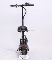 China 500W Electric Scooter 48V 10 Inch Tire Adult Commuter with Seat CE Certified for sale