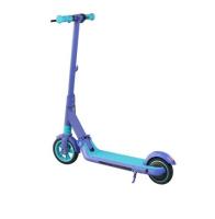 China Foldable Electric Scooter 130W 24V Aluminum Alloy Frame for Kids Blue Pink for sale