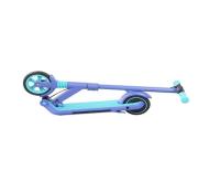 China Foldable Electric Scooter 130W 24V Aluminum Alloy Frame for Kids Blue Pink for sale