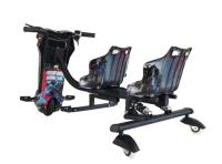 China Electric Drift Trike 250W 36V 3 Wheel Drifting Scooter with Double Seat and Bluetooth for sale