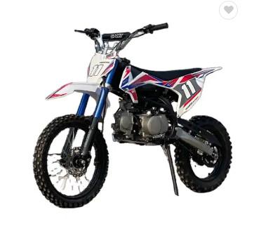 China 110cc 125cc Gasoline Dirt Bike Pit Bike for Adults Electric Start 17 inch Front Tire for sale