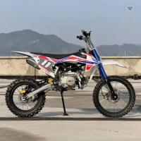 China 110cc 125cc Gasoline Dirt Bike Pit Bike for Adults Electric Start 17 inch Front Tire for sale
