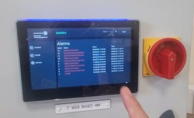 China Web Based HMI With POE, Inwall Mount Bracket,LED Light Bar for sale