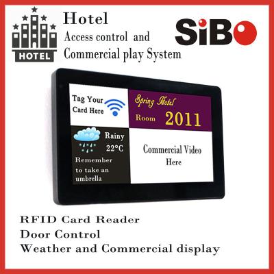 China 7 Inch In Wall Android Tablet PC With POE, Temperature Sensor For Smart Home for sale