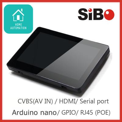 China Wall Mounted Touchscreen With SIP Protocol, PoE For Door Communication Solution for sale