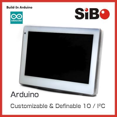 China Q896S 7 inch Android 6.0 White tablet with NFC, LED, POE On Glass wall mount for sale