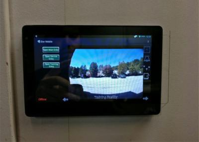 China Android 6.0 touch panel tablet pc with RS485 and POE for Information management for sale