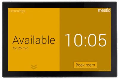 China POE 10 Inch Display With LED On The Sides For Meeting Room Ordering for sale