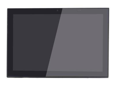 China Wall Bracket Mounted Android Tablet With NFC Reader LED Light Bar For Time Attendance for sale