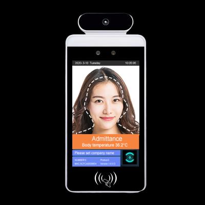 China POE Android Device With Facial Recognition And Body Temperature Testing For Access Control for sale