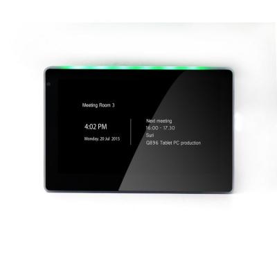 China Meeting Room Booking RK3288 RJ45 IPS Capacitive Touch Tablet PC 10 Inch LED POE 2+8GB NFC for sale