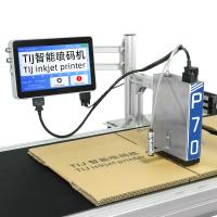 China P70 Piezoelectric Automatic Coding Production Line High-speed Jet Printing Carton QR Code Inkjet Printer 71.8mm for sale