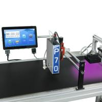 China Demin P70UV Curing Lamp Inkjet Printer Print QR Code Carton Aluminum Foil Bag Carton Automatic Quick-drying Coding Machine for sale
