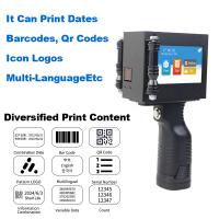 China Mx3 Handheld Inkjet Printer Portable Batch Coding Machines Expiry Date Inkjet Printers Automatic Inkjet Printer for sale