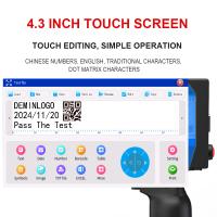 China T50 Factory Price Handheld Inkjet Printer Large Format Printer for Expiry Date Image Text Coding Machines Smart logo Printer for sale
