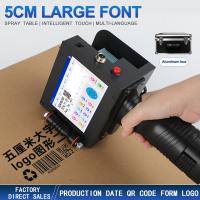 China T50 Factory Price Handheld Inkjet Printer Large Format Printer for Expiry Date Image Text Coding Machines Smart logo Printer for sale