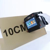 China 2024 New 10cm Large Format Printer for Date Batch Number of Wooden Box Steel Pipe Handheld Inkjet Printer logo Coding Machine for sale