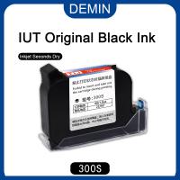 China Demin 300S Half Inch Compatible Printer Ink High Adhesion Black Ink Cartridge for Inkjet Printer Universal 12.7mm Dtf Ink for sale