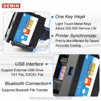 China Demin MX3S Handheld Inkjet Printers for Carton Box Automatic Pattern Date logo Coding Machine Inkjet Printer New Product 2024 for sale