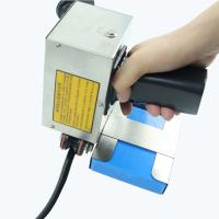 China Production Date Coding Cable Manual White Ink Coding Machine Handheld Intelligent Inkjet Printer for T-Shirt Packaging for sale
