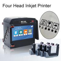 China 10cm Large Format Printer for Carton Sign Text Brand LOGO Printing Handheld Inkjet Printer for Plank Test Batch Number Print for sale