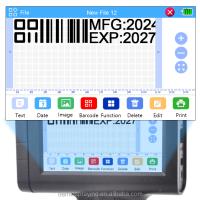 China M10 Hot Sale Portable Handheld Inkjet Printer  Batch Code Printer  Intelligent Hand Held  Inkjet Printer Digital Coding Machine for sale
