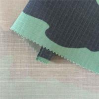 China 58/59 Inch Ripstop Cotton Camouflage Fabric 215 gsm for Military Jackets and Tactical Gear for sale