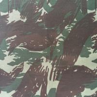 China CVC Twill Camo Combat Uniform Fabric 60/40 Cotton Polyester 240GSM 58-59
