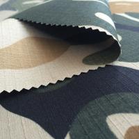 China 58/59 Inch Camouflage Rip-Stop Fabric T80/C20 240gsm Dacron Cotton Blend Textile for sale