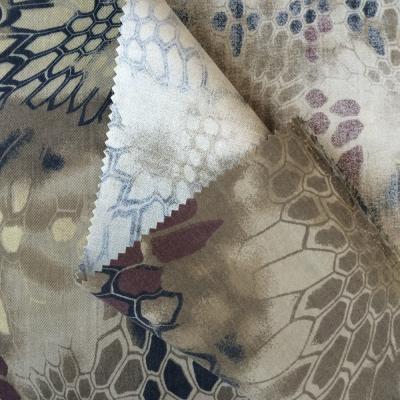 China T80/C20 21x21 108x58 Camouflage Cotton Polyester Twill Fabric 150cm Width 195gsm for sale