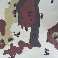 China 100% Cotton Camouflage Ripstop Fabric - 215 gsm Weight, 58/59