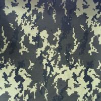 China 65% Polyester 35% Cotton Camouflage Fabric Twill 3/1 - 195 GSM Weight, 58/59