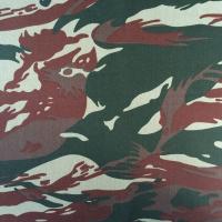 China T65/C35 20*16/120*60 Twill Camo Military Fabric - 240gsm Weight, 58/59
