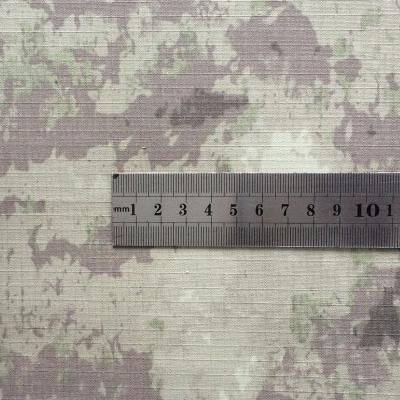 China Cotton Polyester Camouflage Ripstop Fabric 65/35 Blend 195gsm 58
