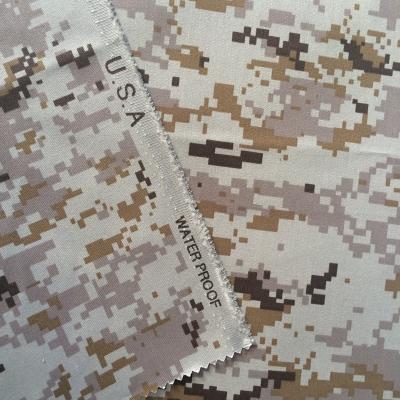 China 21s×21s Digital Waterproof Camouflage Fabric - 195gsm Twill 3/1 Workwear Material 58/59