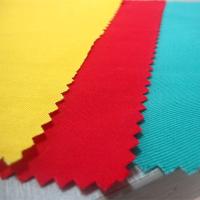 China Twill 3/1 Cotton Polyester Spandex Blend Fabric 250gsm 58/59