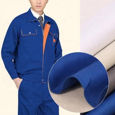 China Polycotton TC Workwear Fabric Twill 3/1 - 240 GSM Weight, 58/59