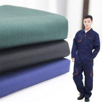 China Twill 3/1 Work Pants Fabric 65% Poly 35% Cotton 240 GSM with Anti-Acid Alkali Finish for sale