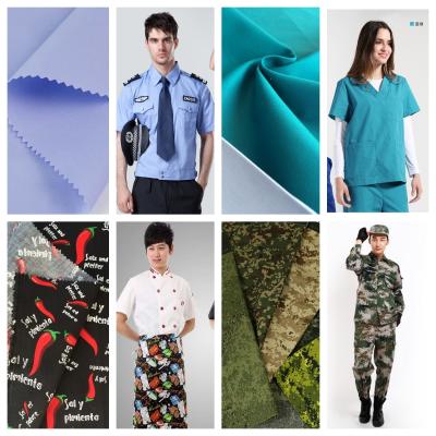 China SCCM T/R Poplin Fabric 58/60 Inch Width with 2% Shrinkage Rate for Uniforms and Garments for sale