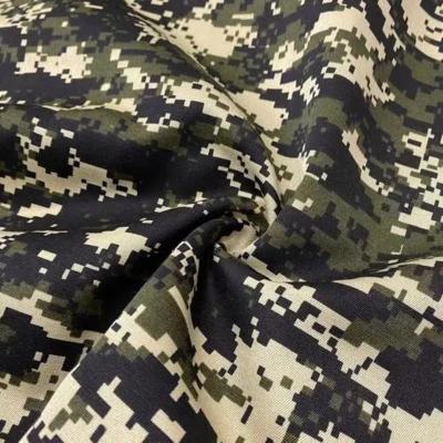 China SCCM Camouflage Fabric 58/60 Inches Woven Cotton Military Uniform Fabric for sale