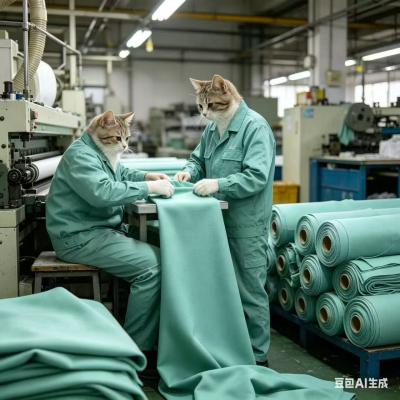 China Polyester Cotton Twill Uniform Fabric Good Color FastnessIdeal for Apparel and Upholstery for sale