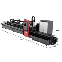 China 6012 6016 6022 6032 6035 6040 6052 Automatic Loading and Unloading Metal Tube Fiber Laser Cutting Machine for sale