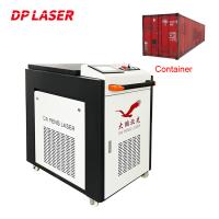 China Hand Held Fiber Laser Cleaner 2000W Hanwei Container Rust Removal CW for sale