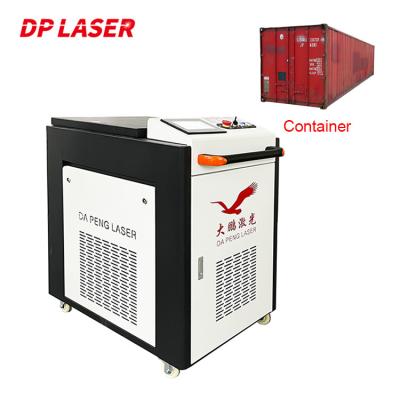 China Hand Held Fiber Laser Cleaner 2000W Hanwei Container Rust Removal CW for sale