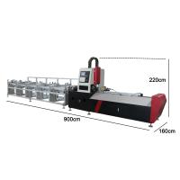 China High Speed Industrial Laser Solutions 150m/min Automatic Feeding Metal Round Pipe for sale