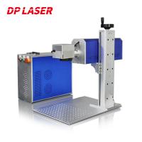 China 10W 20W 30w Fiber Laser Engraver Machine Portable Mini CO2 Laser Marking Machine for sale