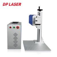 China 10W 20W 30w Fiber Laser Engraver Machine Portable Mini CO2 Laser Marking Machine for sale
