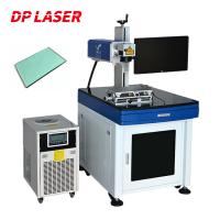 China 5W 7W 10W 18W 35W 532nm Green Laser Fiber Marking Machine Crystal Glass Wafer Engraving Cutting for sale