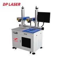 China Double Galvo Large Format Splicing Fiber Laser Marking Machine For Metal Nonmetal Materials for sale